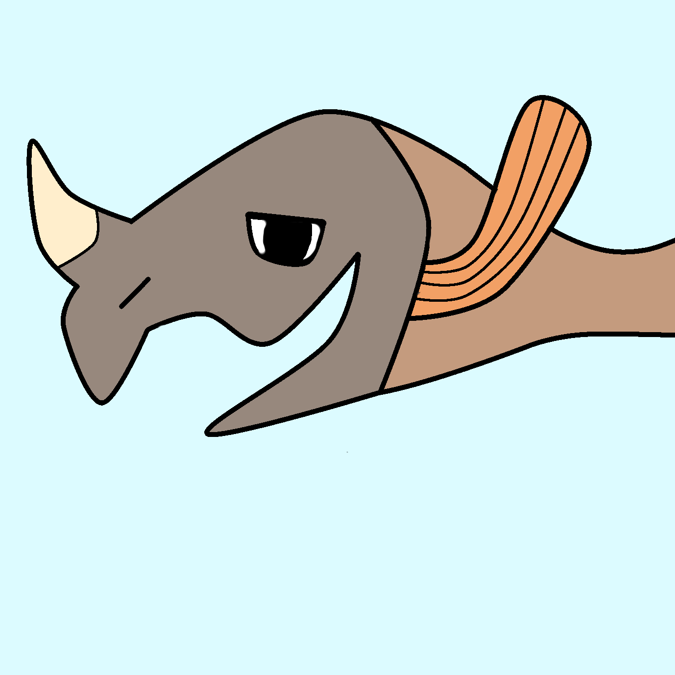 Strange creatures What a strange fish - ibisPaint