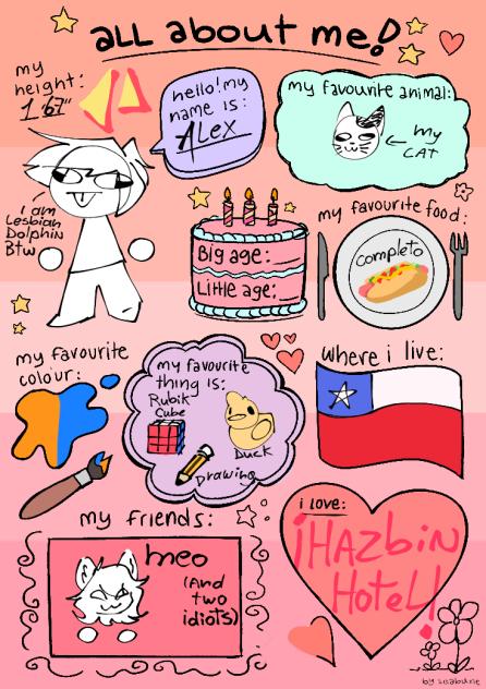 ALL ABOUT ME⁠ 。 - ibisPaint