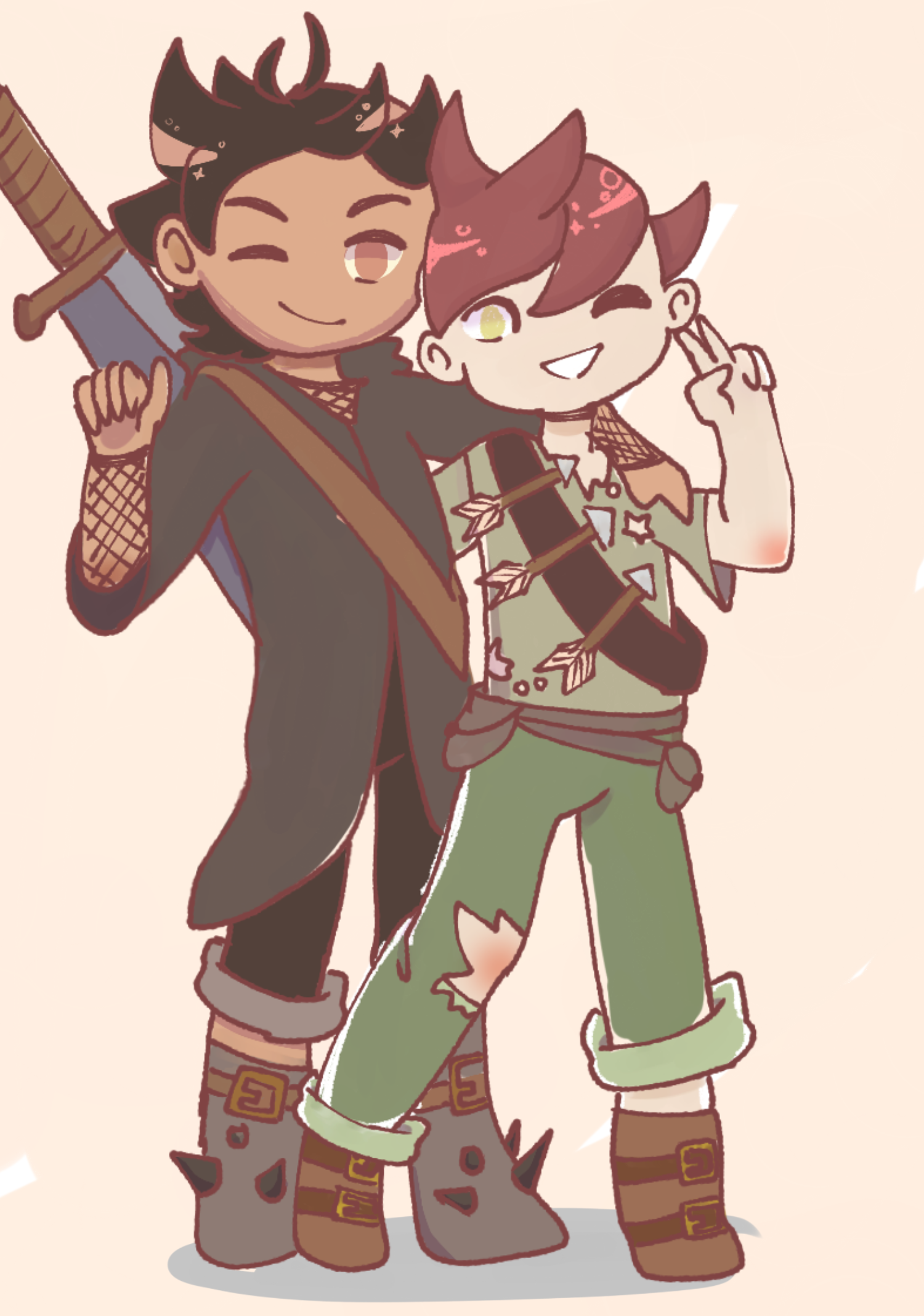 DnD boys - ibisPaint