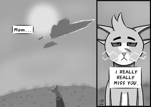 Missing dear mother - ibisPaint