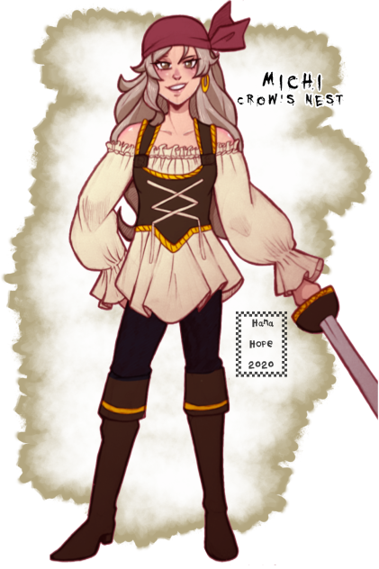 pirate Michi 845 - ibisPaint