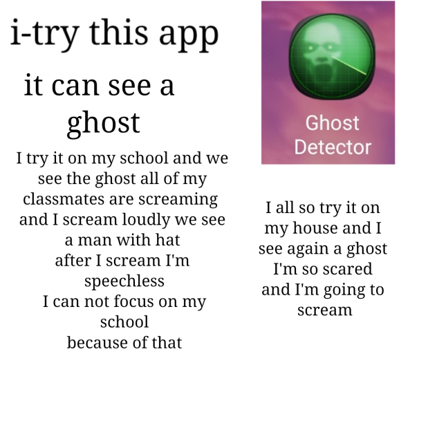 ghost detector - ibisPaint