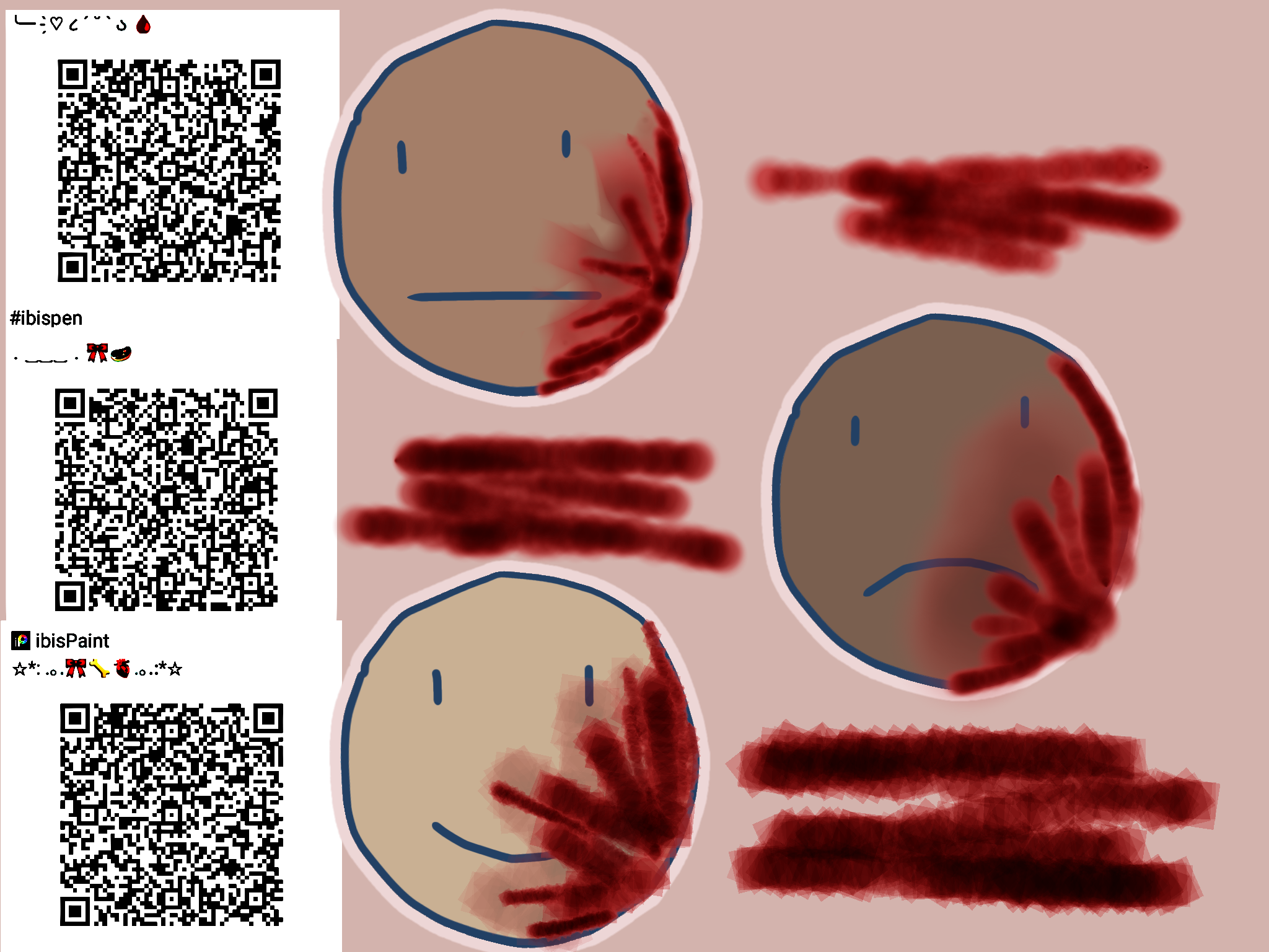 bloody brushpack. 🩸 - ibisPaint
