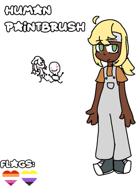 Human Paintbrush - ibisPaint