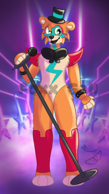 Glamrock freddy - ibisPaint