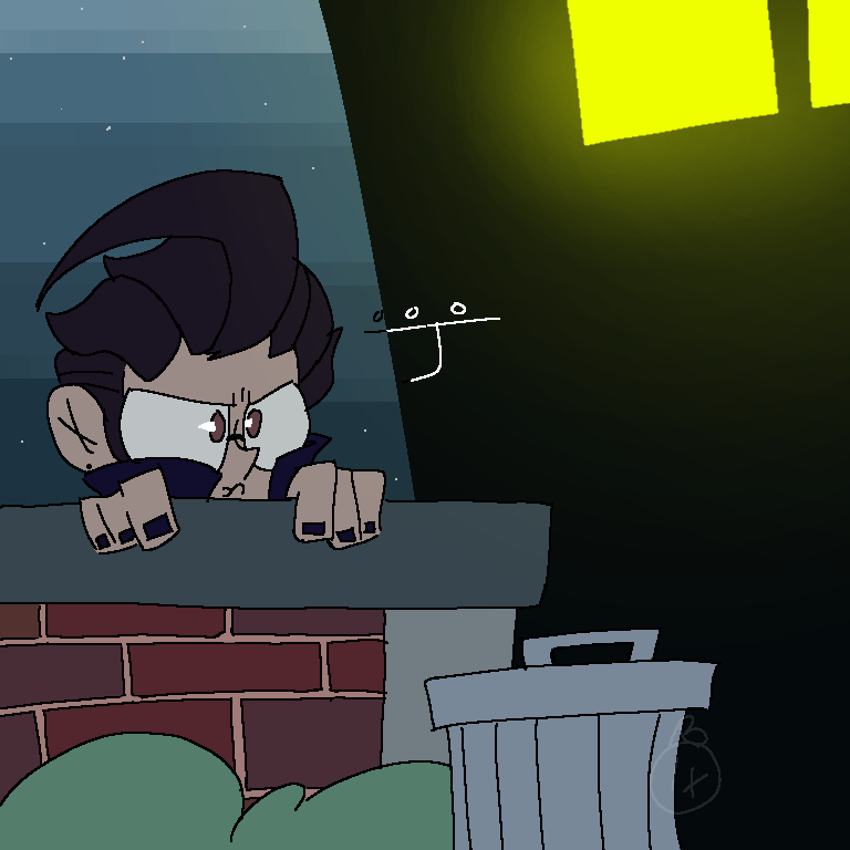 dib being creepy - ibisPaint