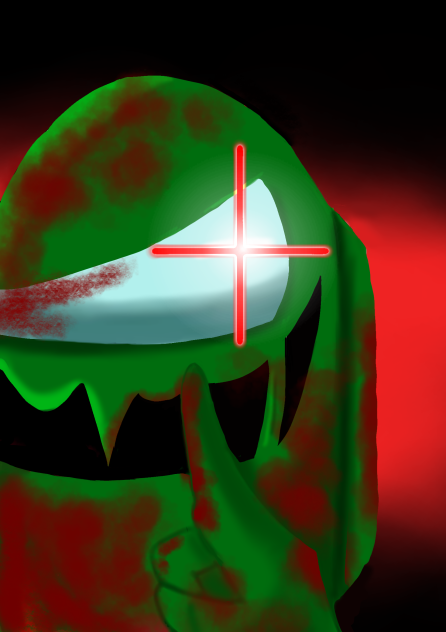 FNF Amongus [İmpostor Green] - ibisPaint