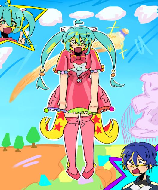 Wondershow Miku🎵🎵 - ibisPaint