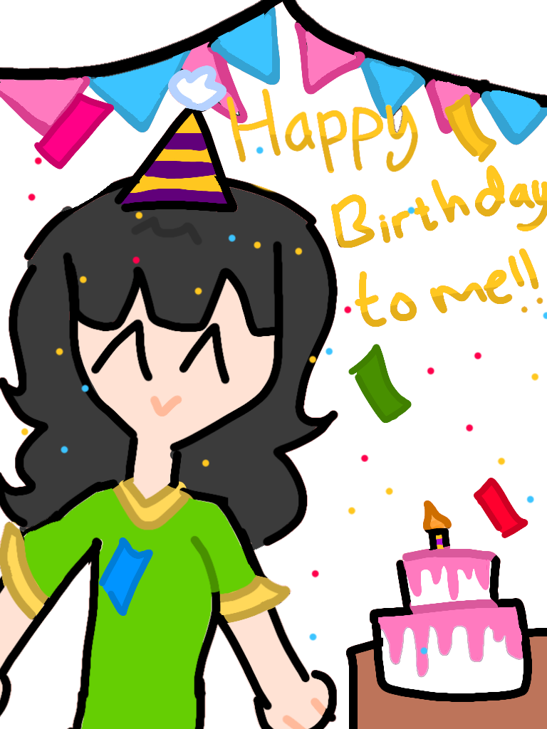 hbd to me - ibisPaint