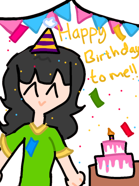hbd to me - ibisPaint