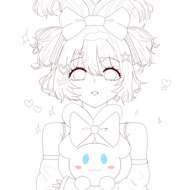 Hatsune Miku x cinnamoroll - ibisPaint