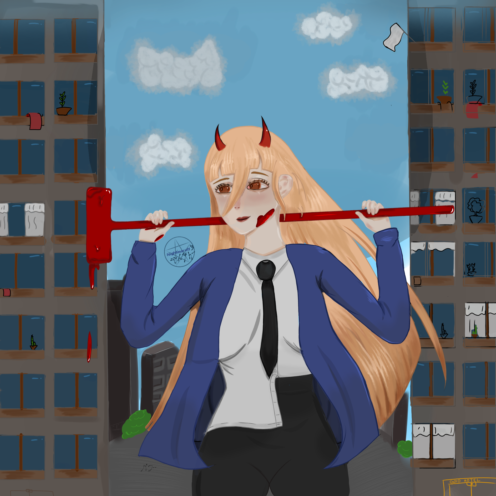 Power - Chainsaw Man - ibisPaint