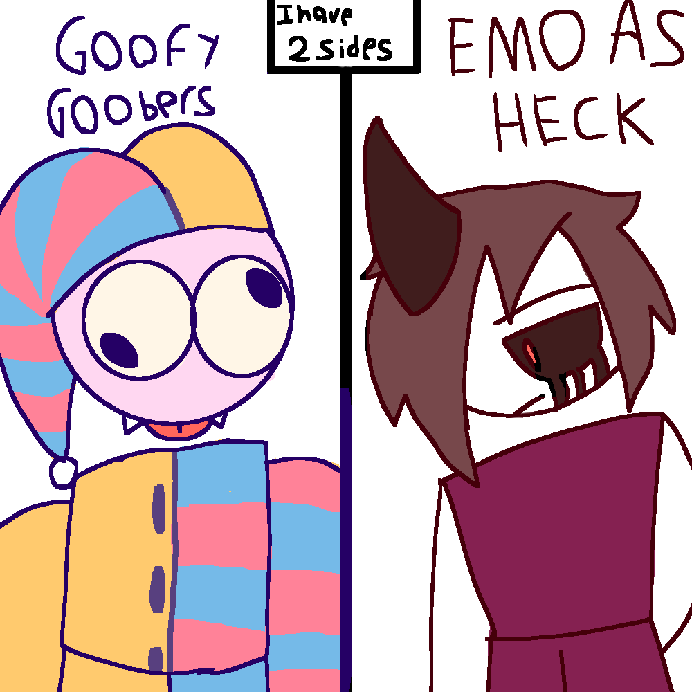 My 2 sides - ibisPaint