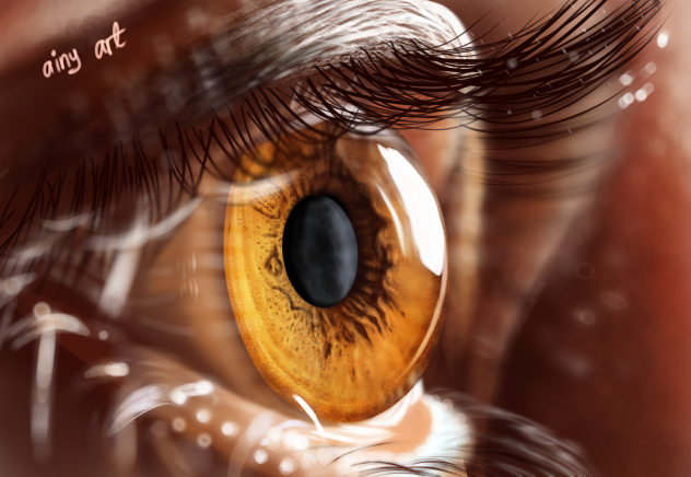 Realistic Eye Draw (7) - ibisPaint