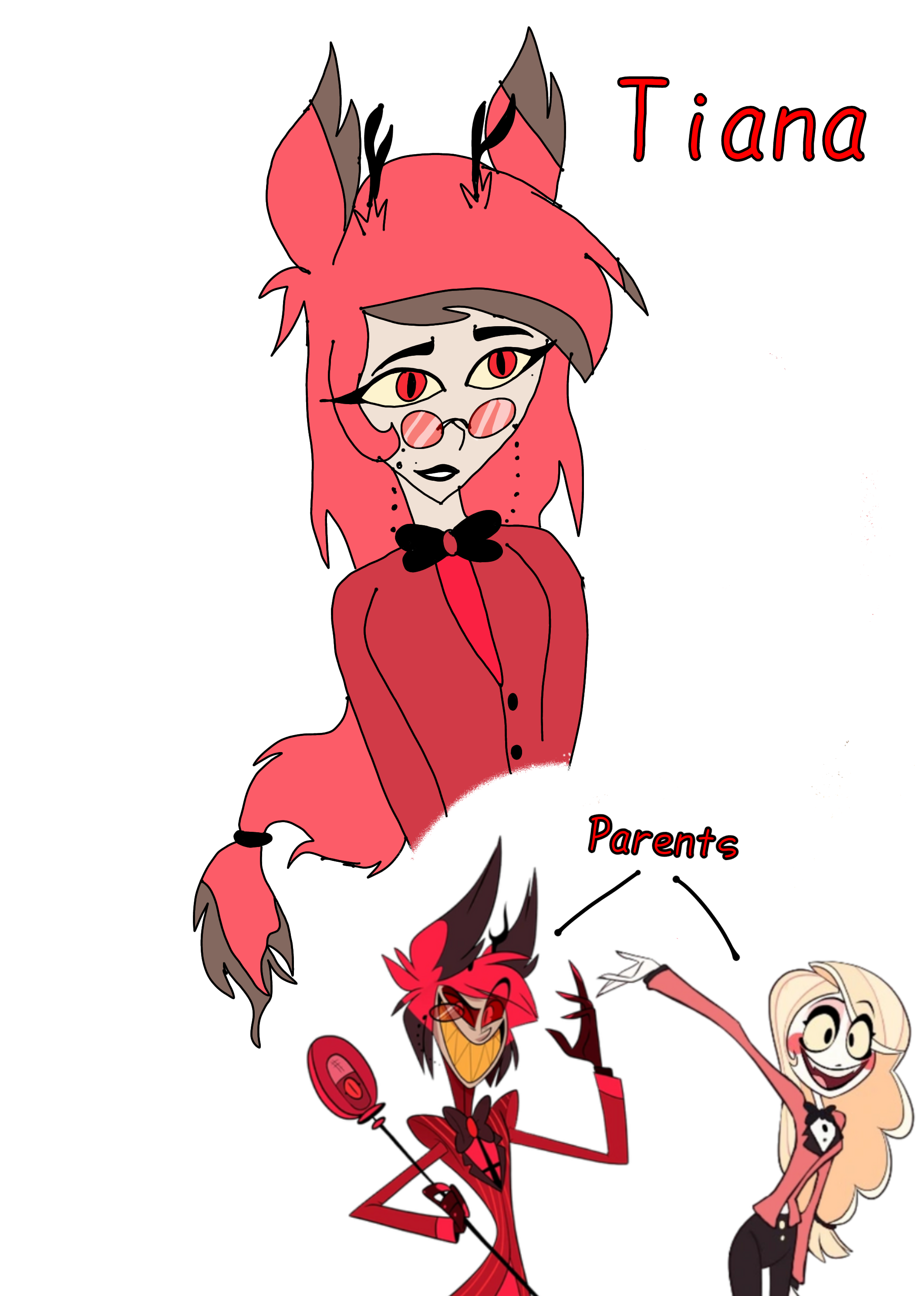 Tiana(Hazbin hotel) - ibisPaint