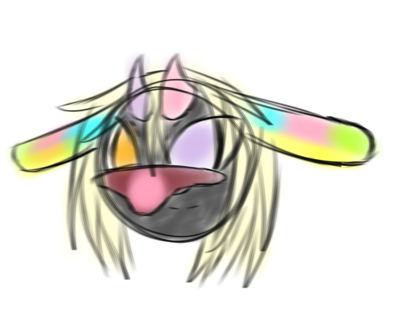 Kemono calf head example - ibisPaint