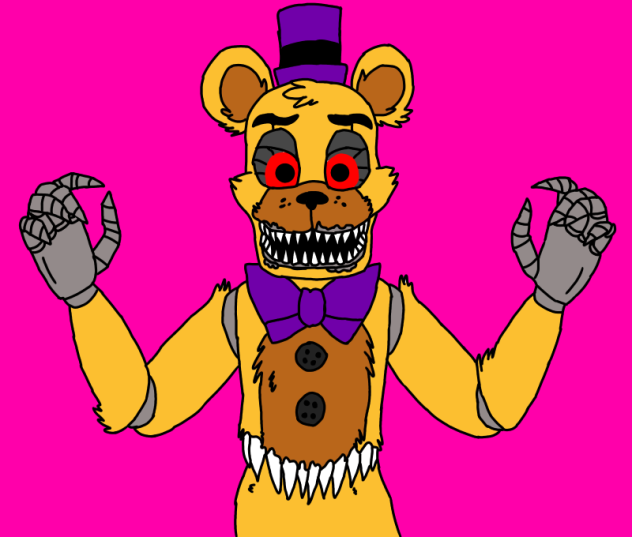 NightMare FredBear - ibisPaint