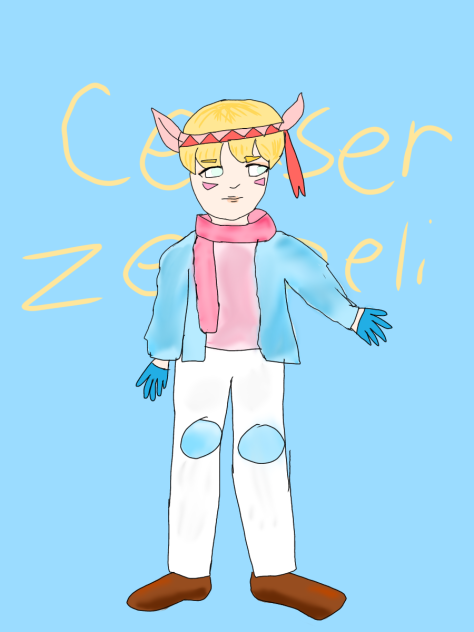 Cesar from jojo but awful - ibisPaint
