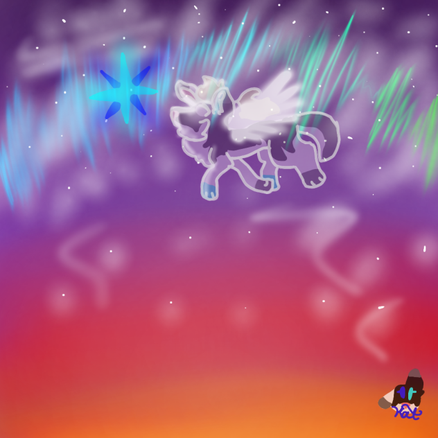 Angel wolf - ibisPaint