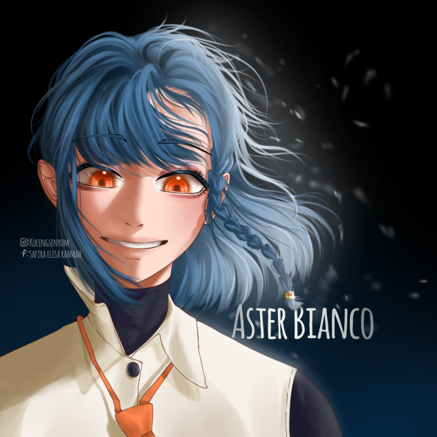 Aster Bianco - ibisPaint