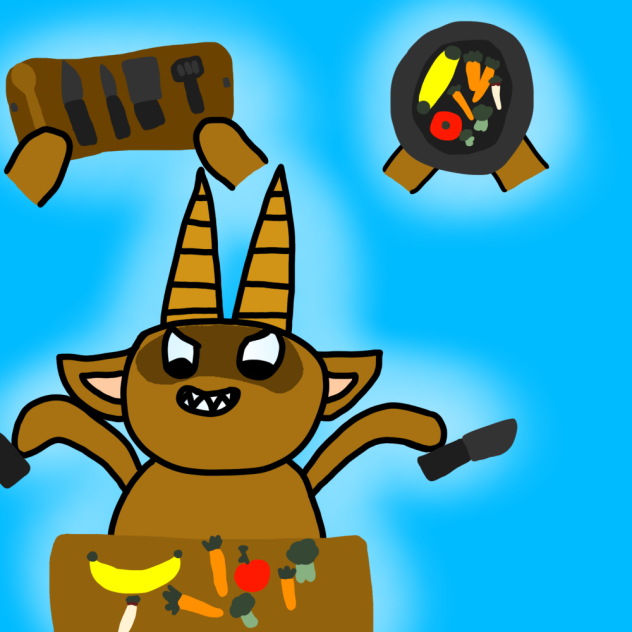 Vegetable carnage - ibisPaint