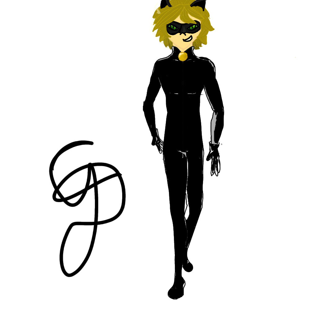 Cat Noir fan art - ibisPaint