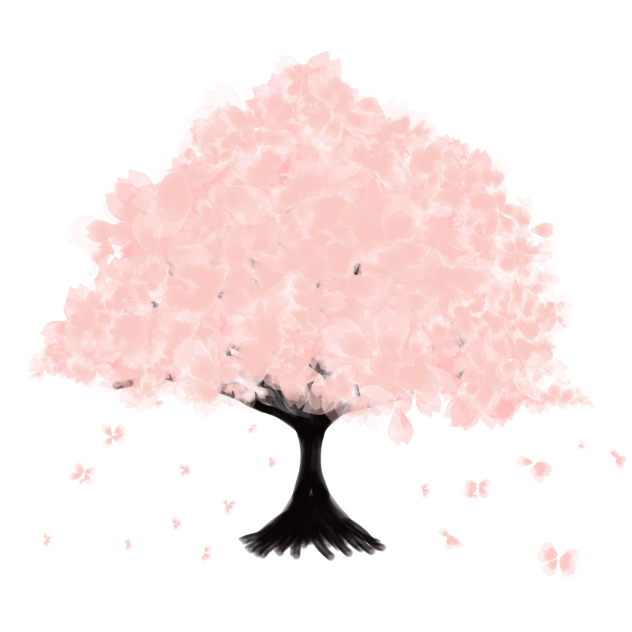Sakura tree - ibisPaint