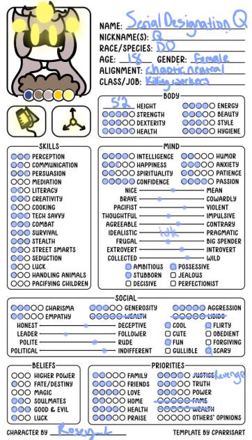 Q Character Chart - ibisPaint