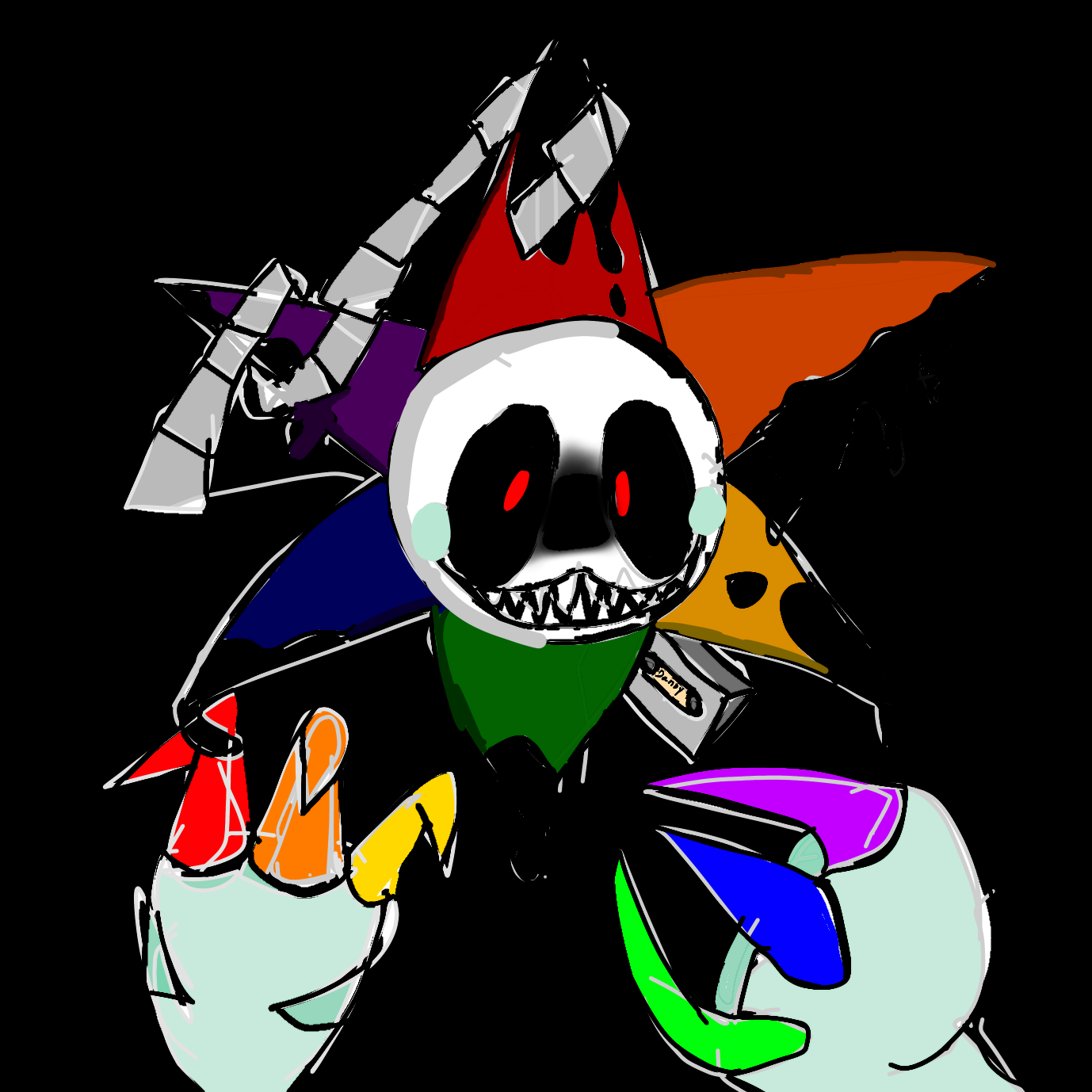 Twisted Dandy redesign - ibisPaint