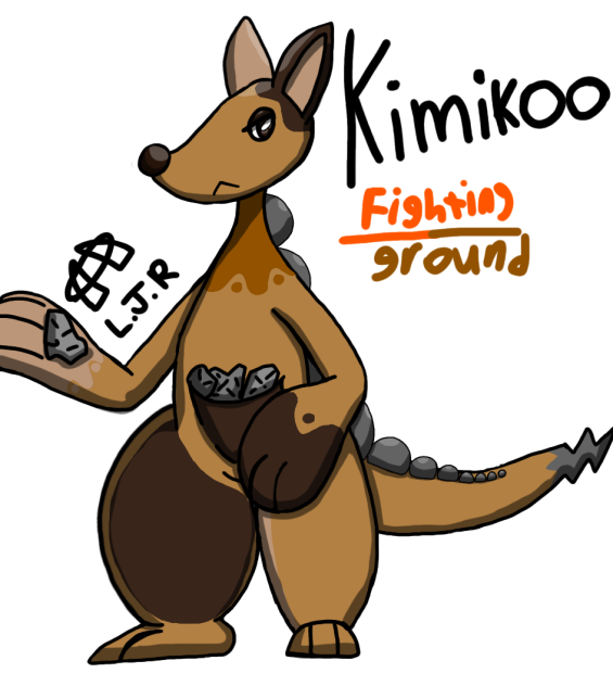 Kimikoo- Fanmade Pokemon! - ibisPaint