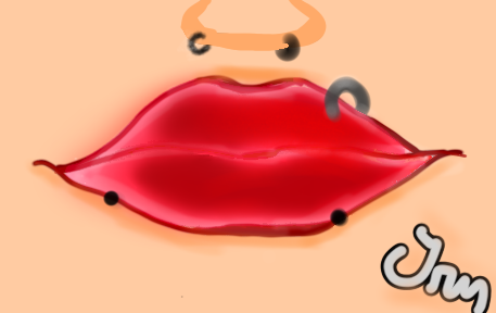 Bad lips - ibisPaint