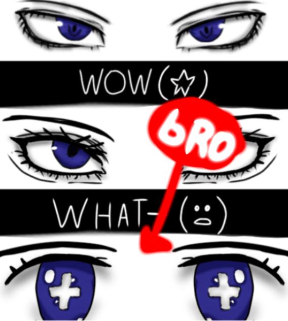 strange eyes 👀 - ibisPaint