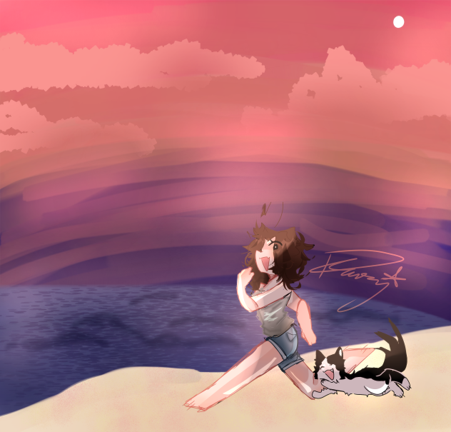 Sunset - ibisPaint