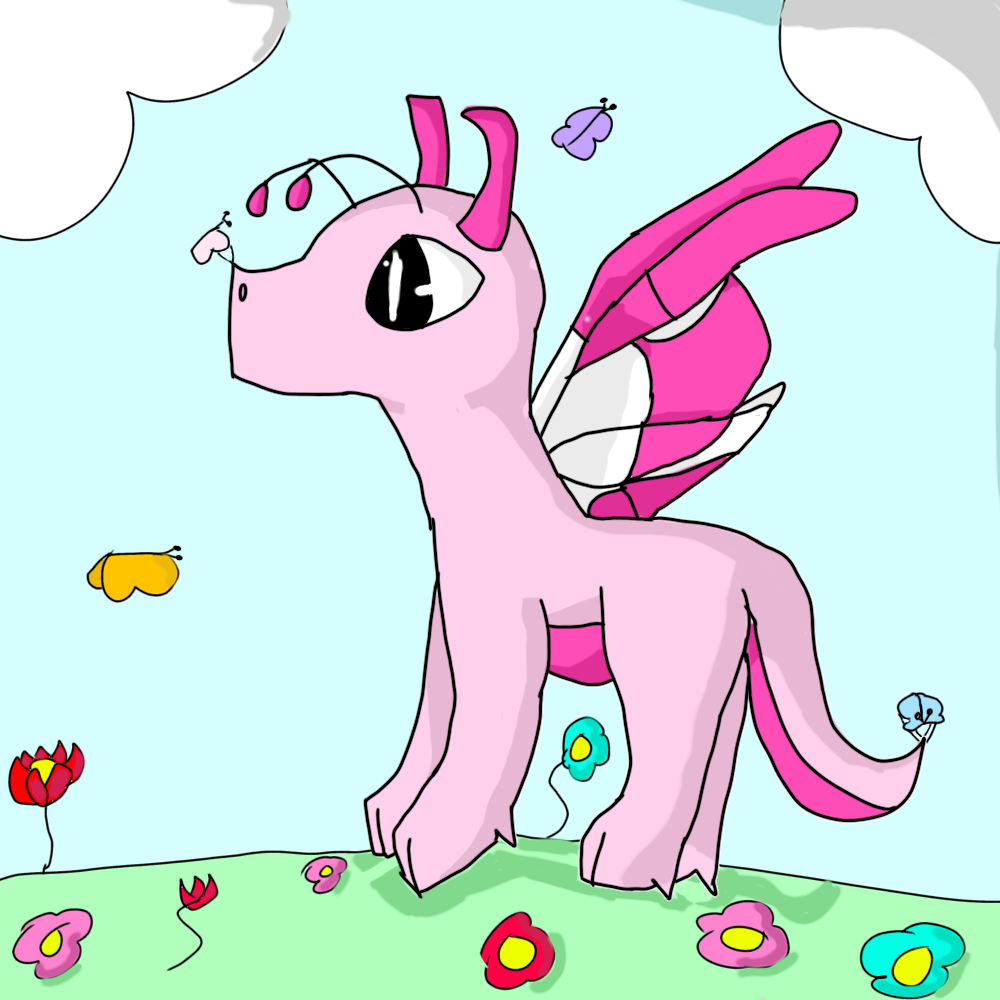 pyrausta dragon - ibisPaint