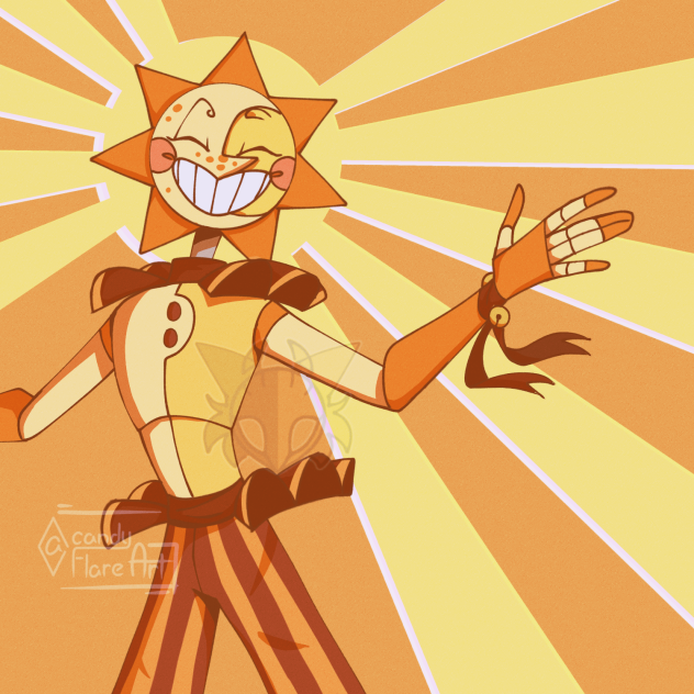 It's the Sun Man!! - ibisPaint