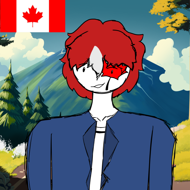 Canada as a country human - ibisPaint