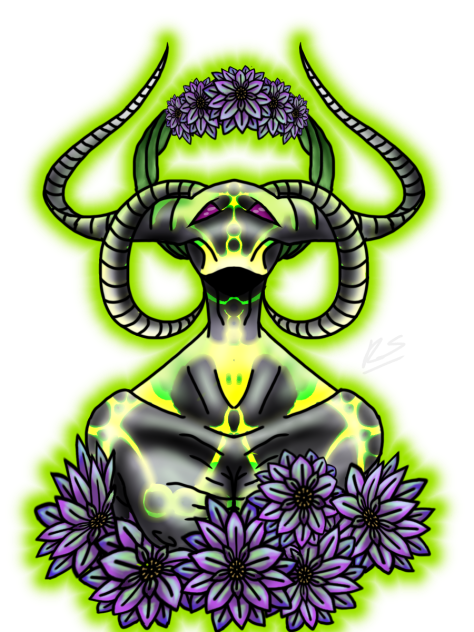 Flower Demon - ibisPaint
