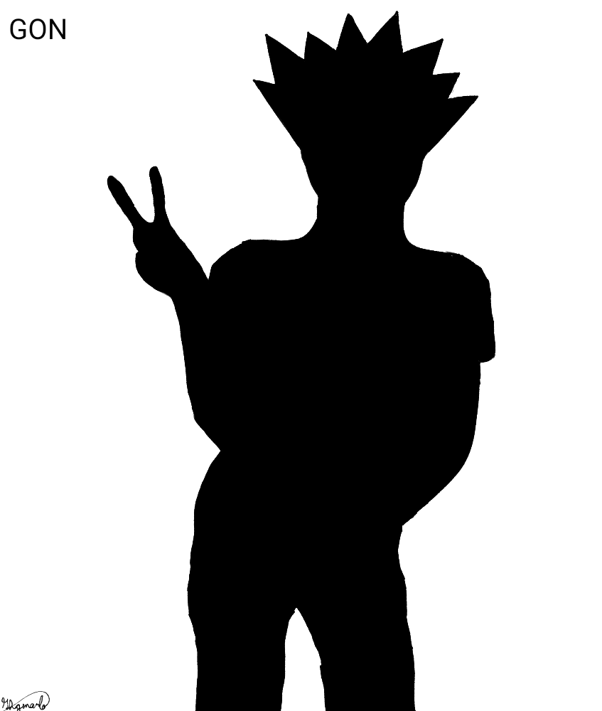 Gon's shadow - ibisPaint