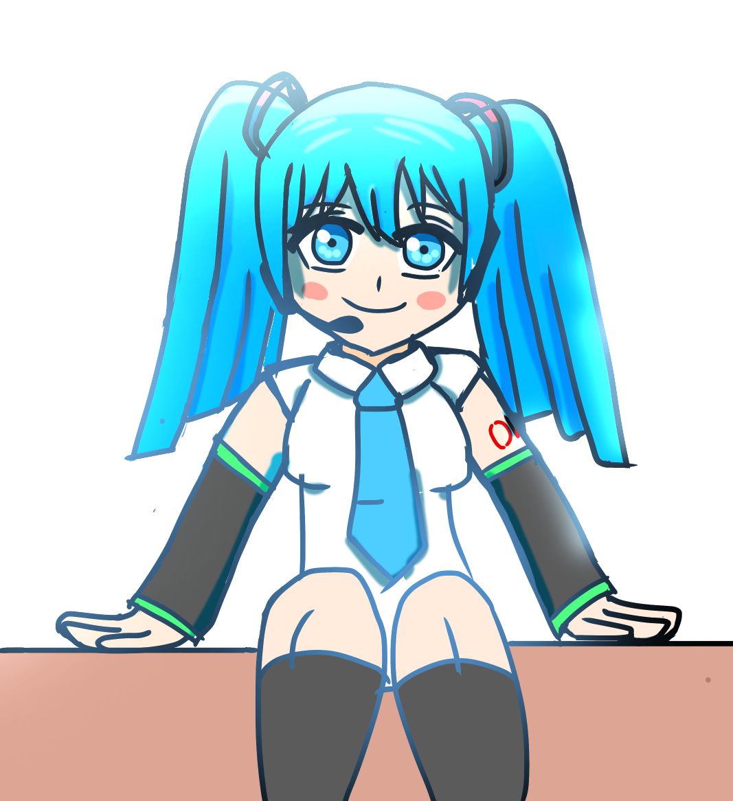 Hatsune Miku artwork - ibisPaint