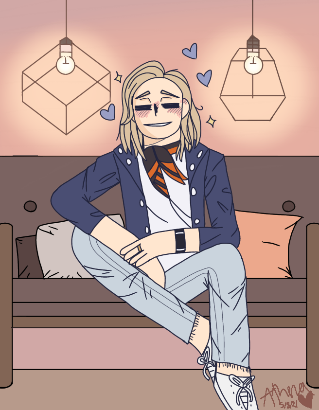 Vibing On The Couch Drawing - ibisPaint