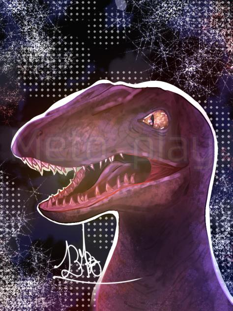 A dinosaur - ibisPaint