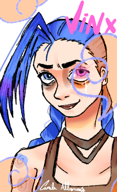 Jinx (Arcane) - ibisPaint