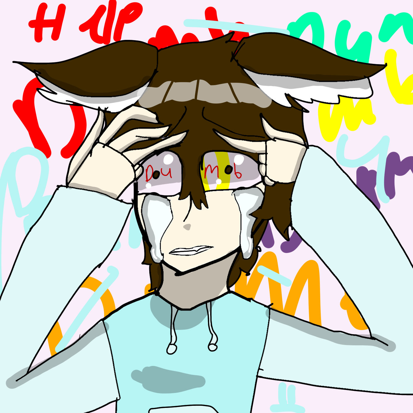 Dumb😭🫥 - ibisPaint