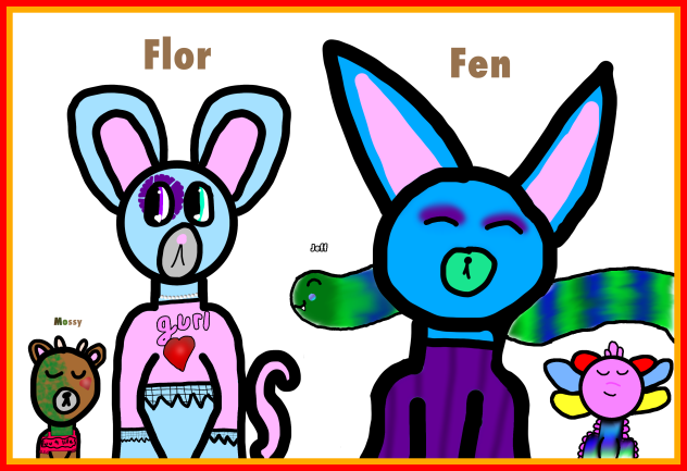 My ocs and submitted ocs - ibisPaint