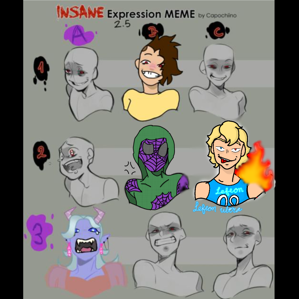 INSANE EXPRESSION Collab - ibisPaint