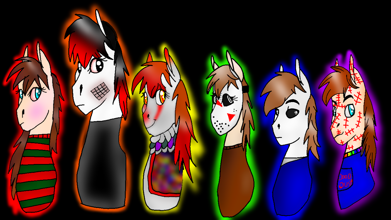 The six friends - ibisPaint