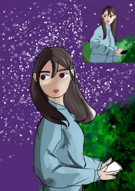 Redraw of my first human drawing - ibisPaint