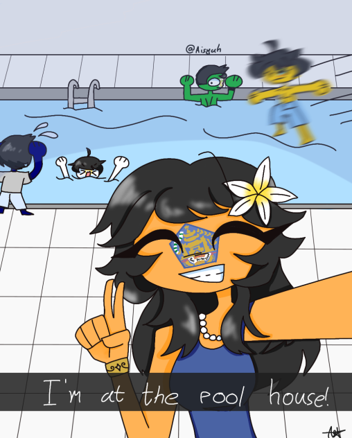 a very normal photo - ibisPaint