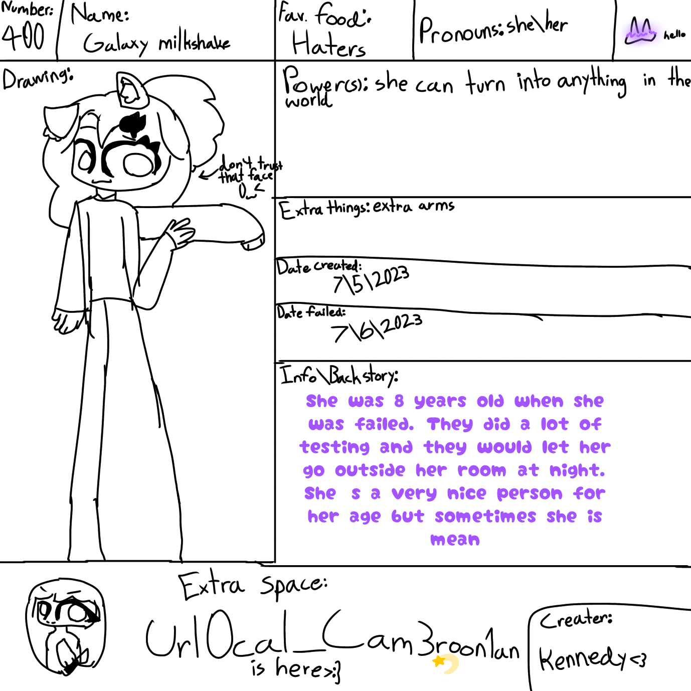 MORE Galaxy milkshake - ibisPaint