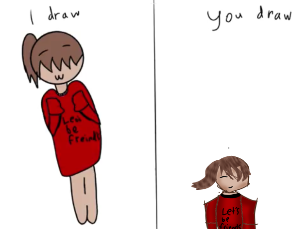 I draw you draw with Bianca - ibisPaint